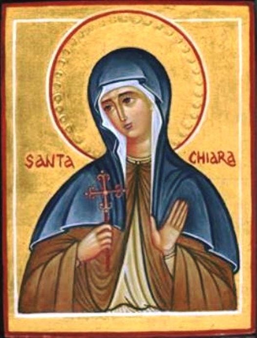 Novena To St Clare Of Assisi Day 2 Aug 4
