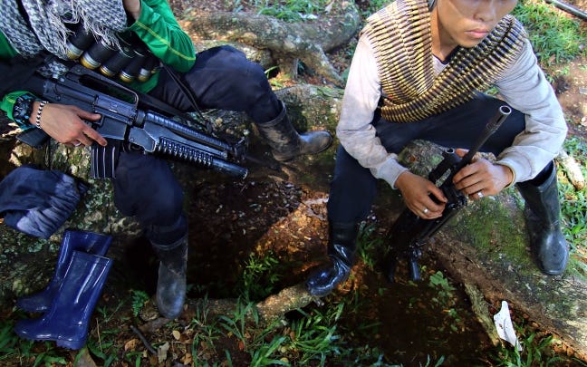 Competing Narratives: Communist Guerrillas Ambush Philippine Soldiers Reportedly Conducting ...