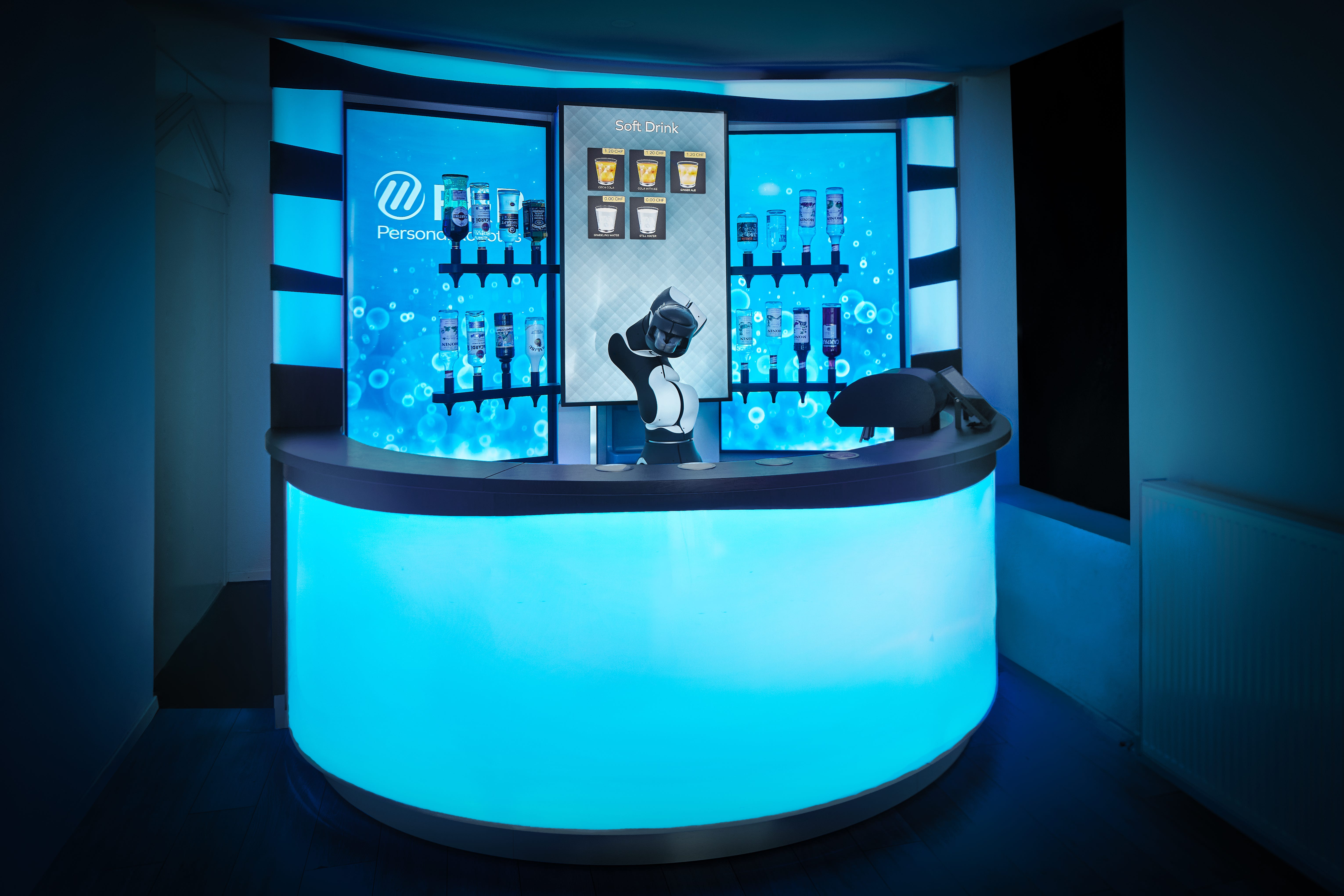 The Barney Robot Will Serve You Drinks at Night (and Coffee the Next ...