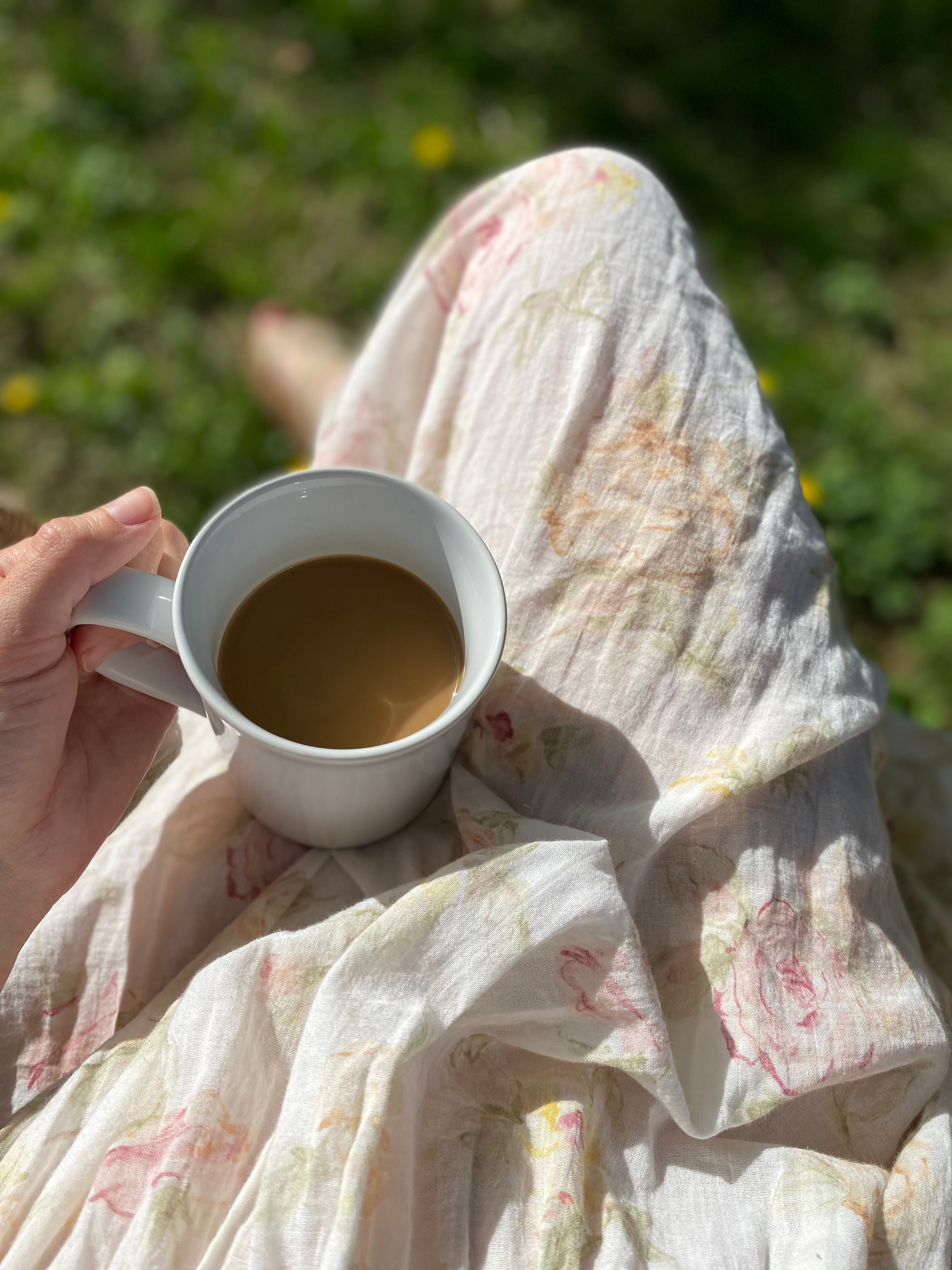 How to make a goat milk latte - by Allison Hiller