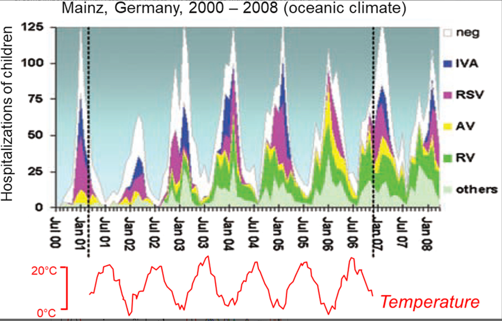 Does a cold airway favour viral growth?