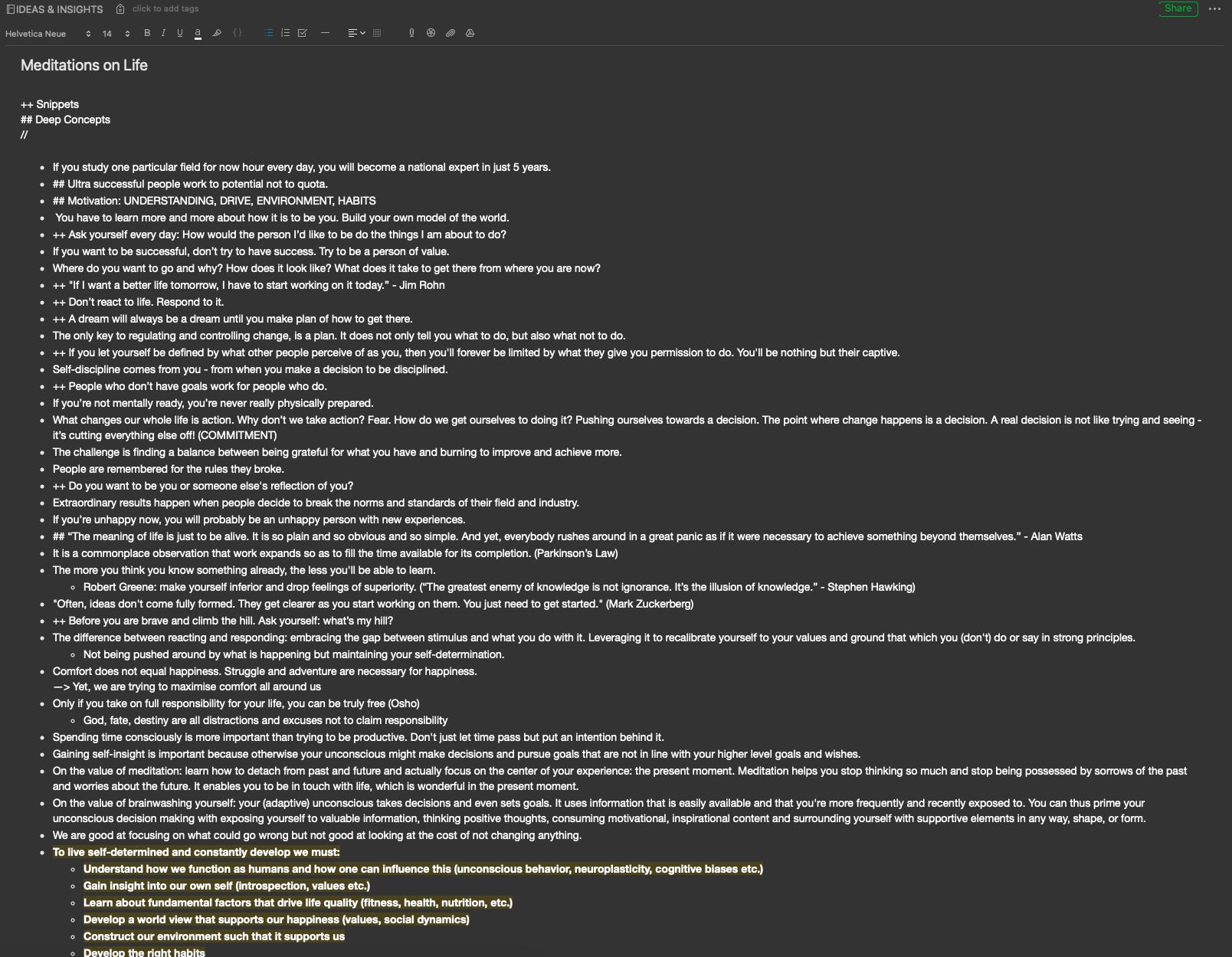 My 12 Top Insights In 2020 - by Phil Hagspiel - MindVault