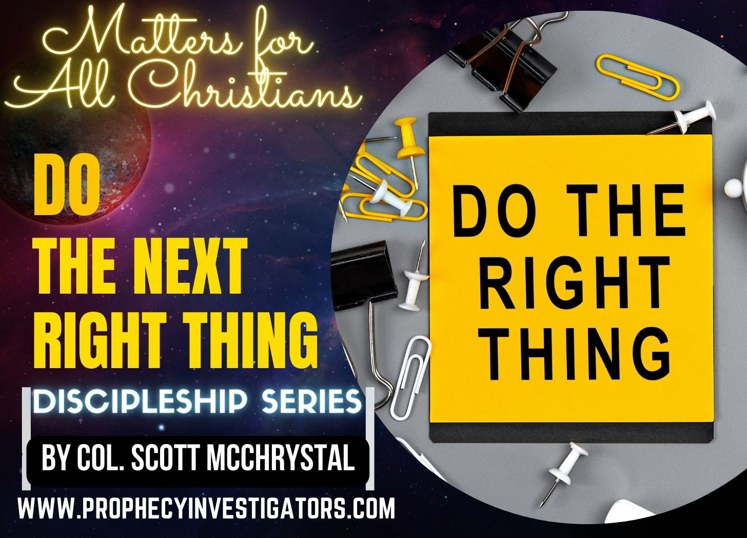Do The Next Right Thing - by Troy Anderson