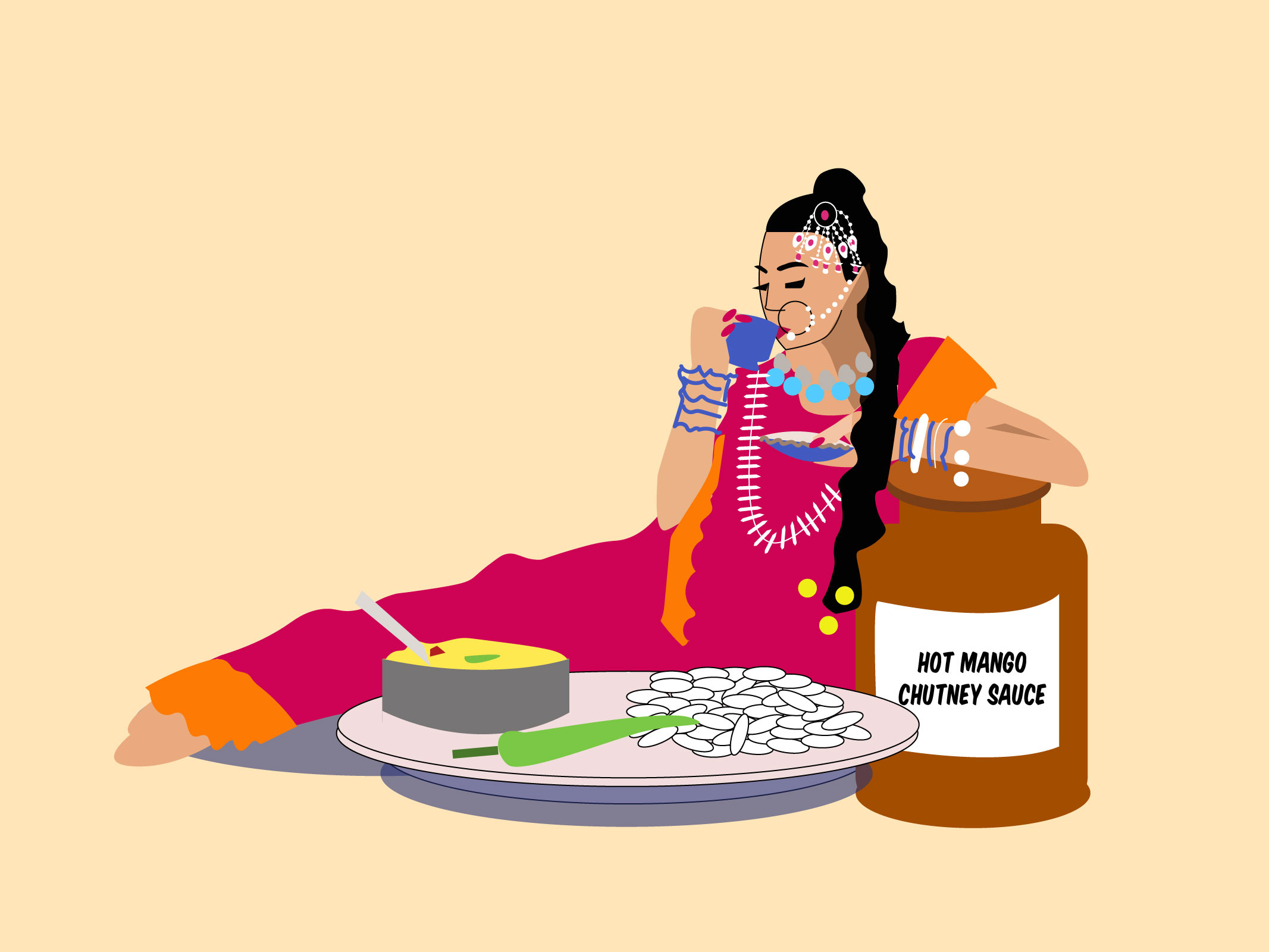 Samosas and Mimosas: Authenticity and Feminism in Hot Mango Chutney Sauce