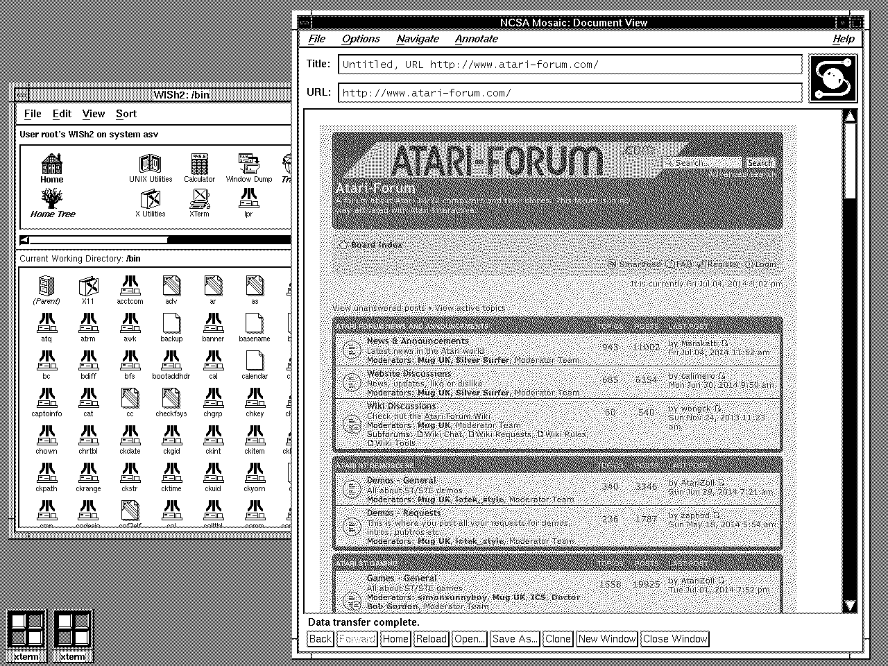 When Atari shipped UNIX: 1992's Atari System V