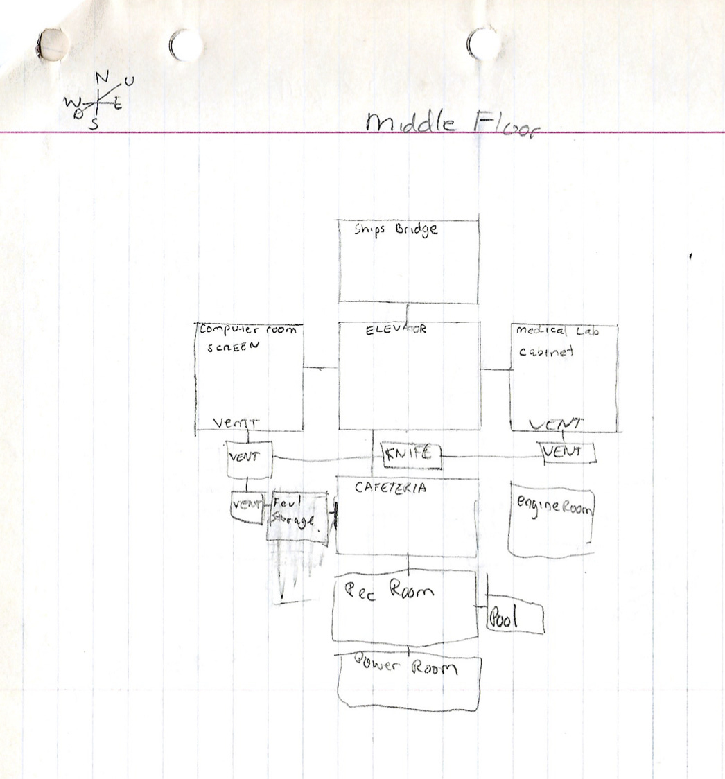 Text Adventure Game Maps - by Paul Lefebvre