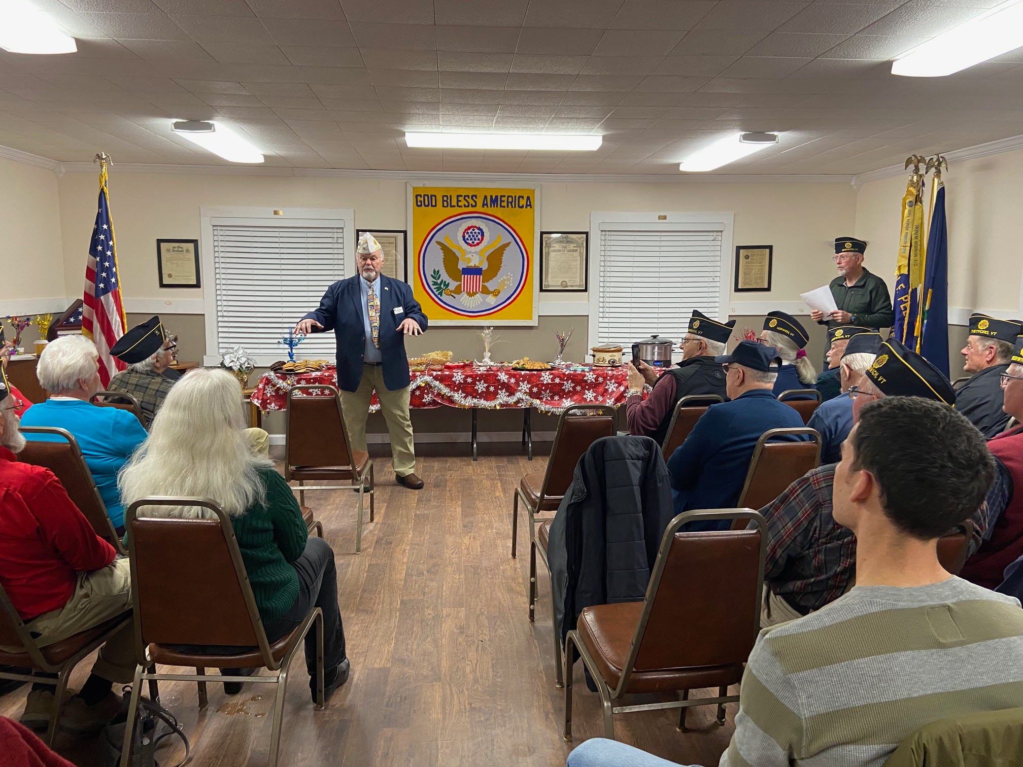 2023 Salute to the Military Services-An American Legion meeting with a ...