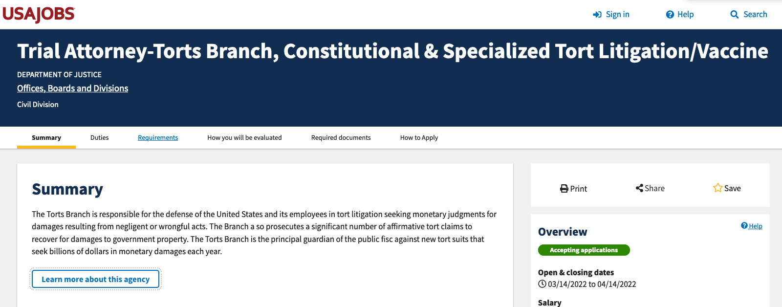 The DOJ Is Hiring Tort Lawyers To Defend HHS From Vaccine Injury Cases
