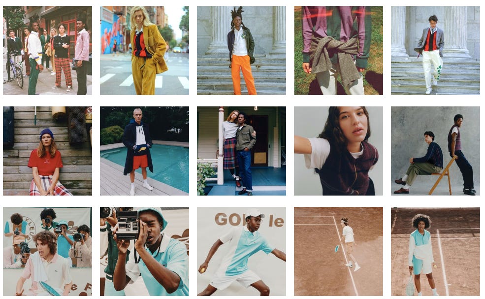 “opposites attract” is a truism best applied to fashion