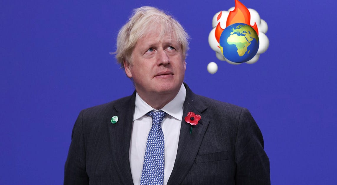 BoJo calls the COP26 - by Benjamin Errett - Get Wit Quick
