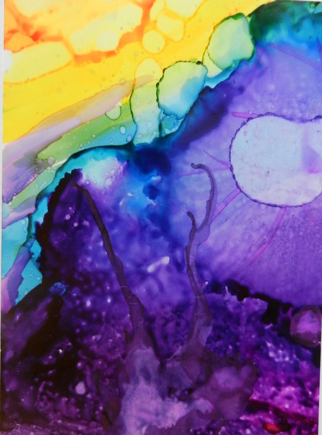 On throwing food at art - by Monika Ullmann - MoniKards