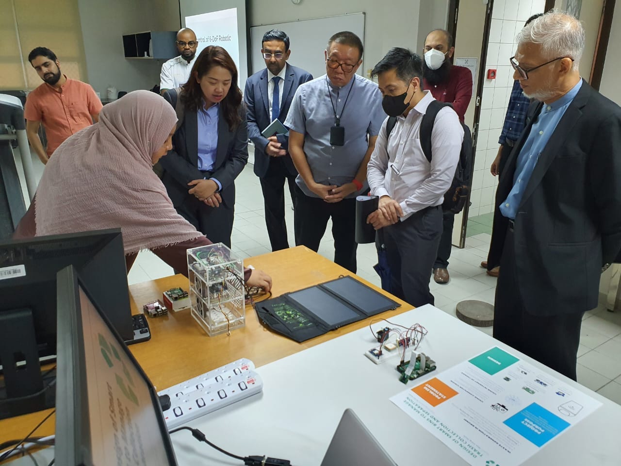 SDS Final year project showcase to Imagine Sdn Bhd