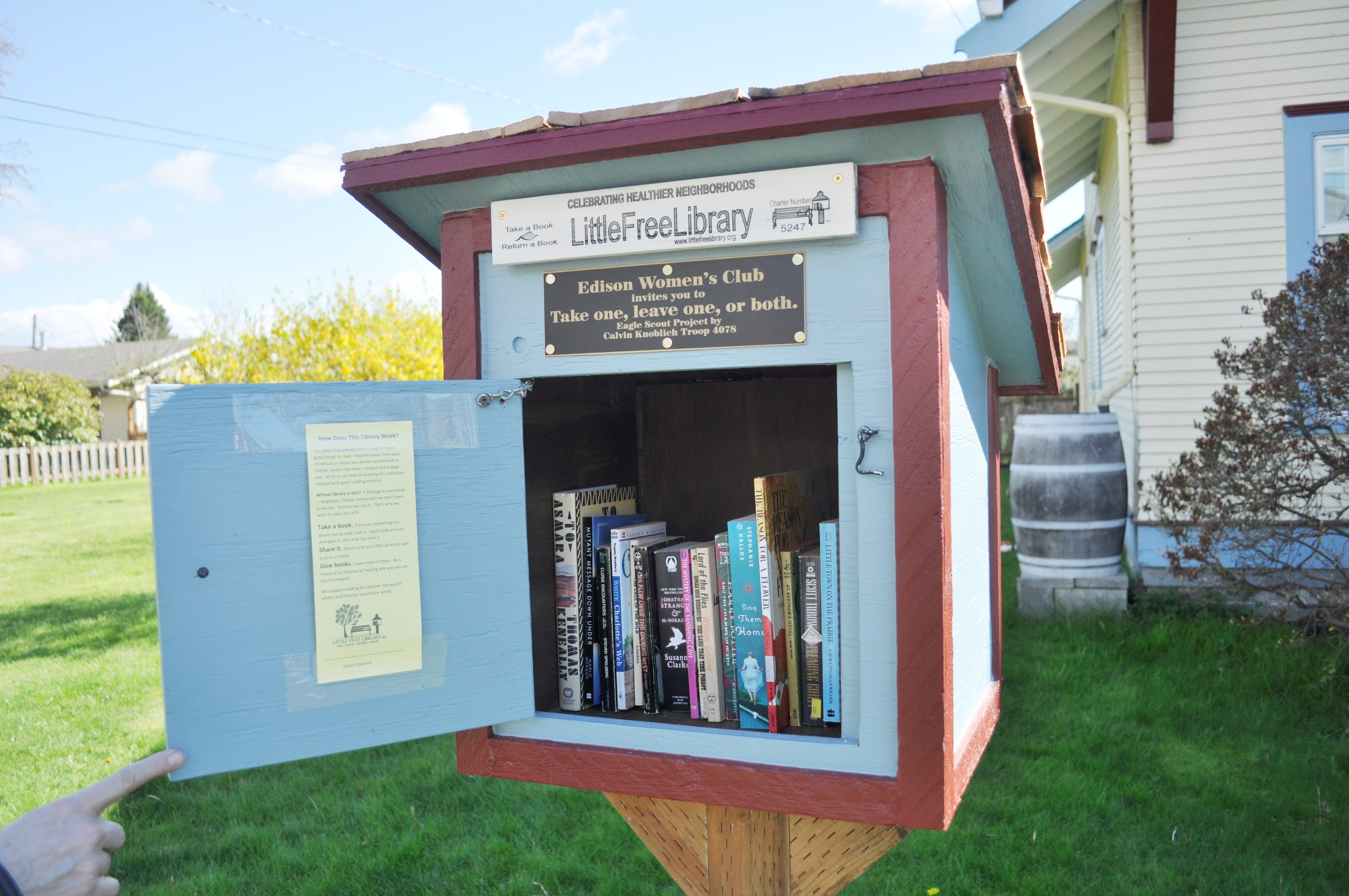 Lessons on community from our local Free Little Library