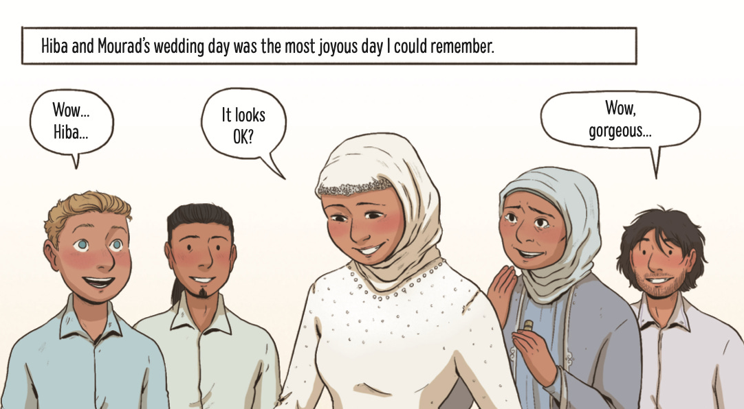 Q&A with Muhammad Najem's sister, Hiba - by Nora Neus