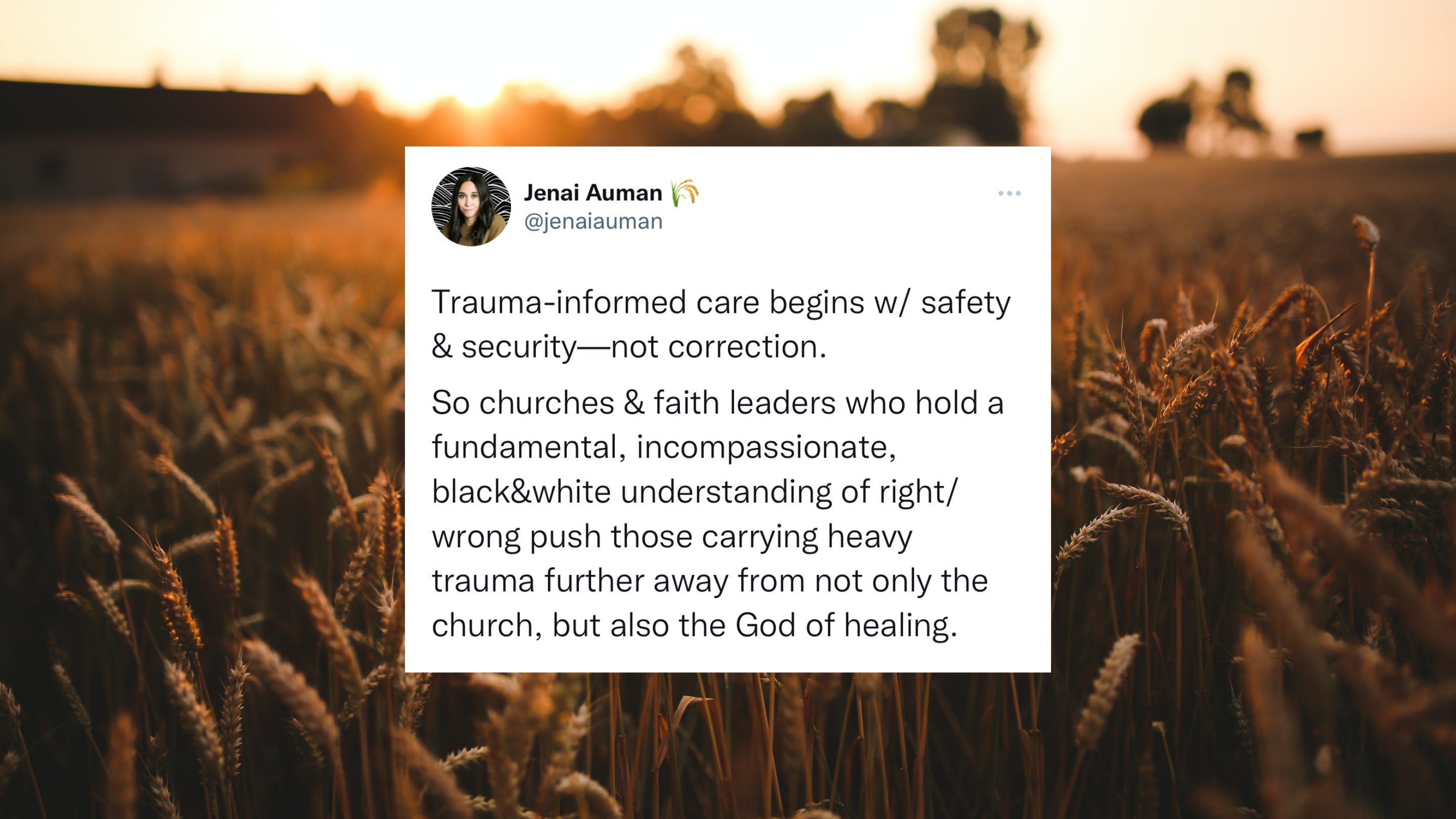 A Trauma-Informed Posture - by Jenai Auman - Othered