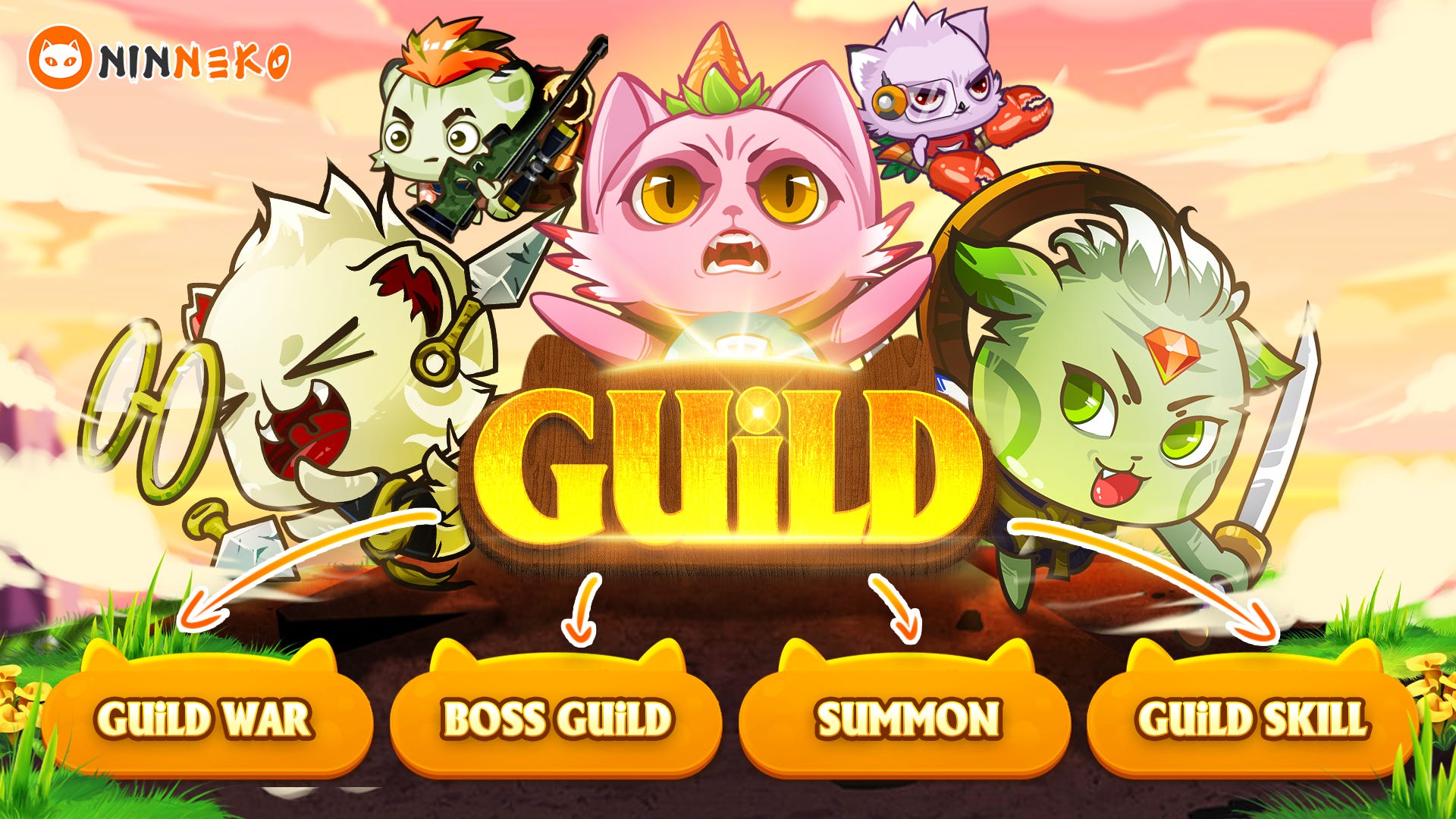 Overview of Guild update - Ninneko