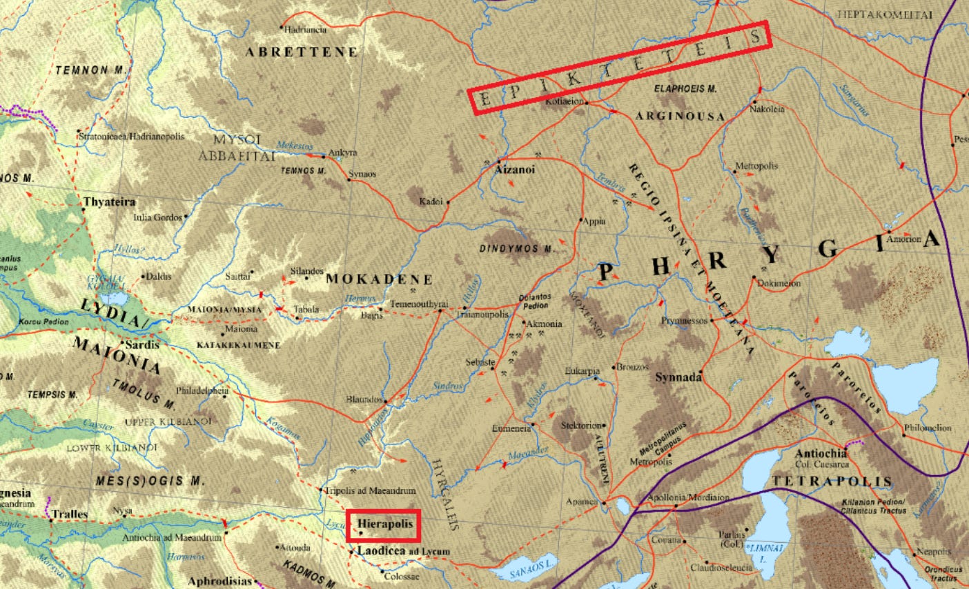 Epictetus of Hierapolis? Ἐπίκτητος as a Possible Ethnonym, and the ...