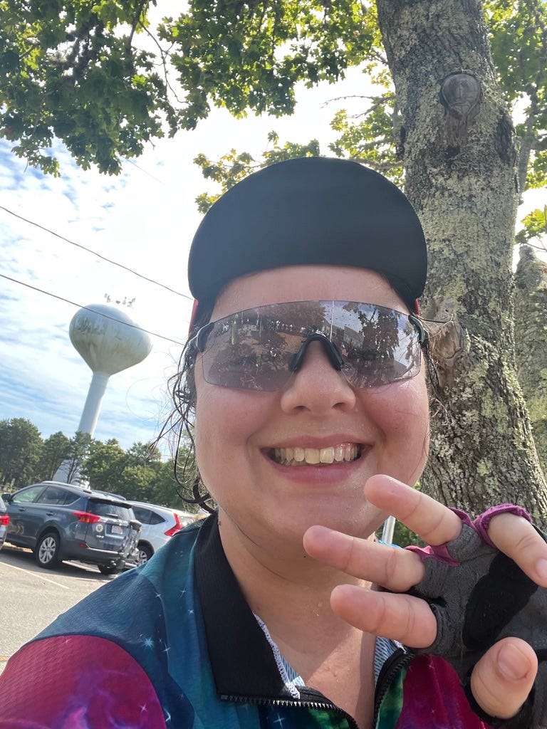 Maria's 2022 Pan-Mass Challenge - by Maria Varmazis