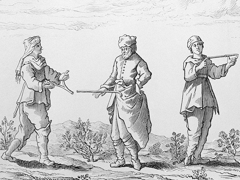 From the History Buzz archives: Divining and dowsing