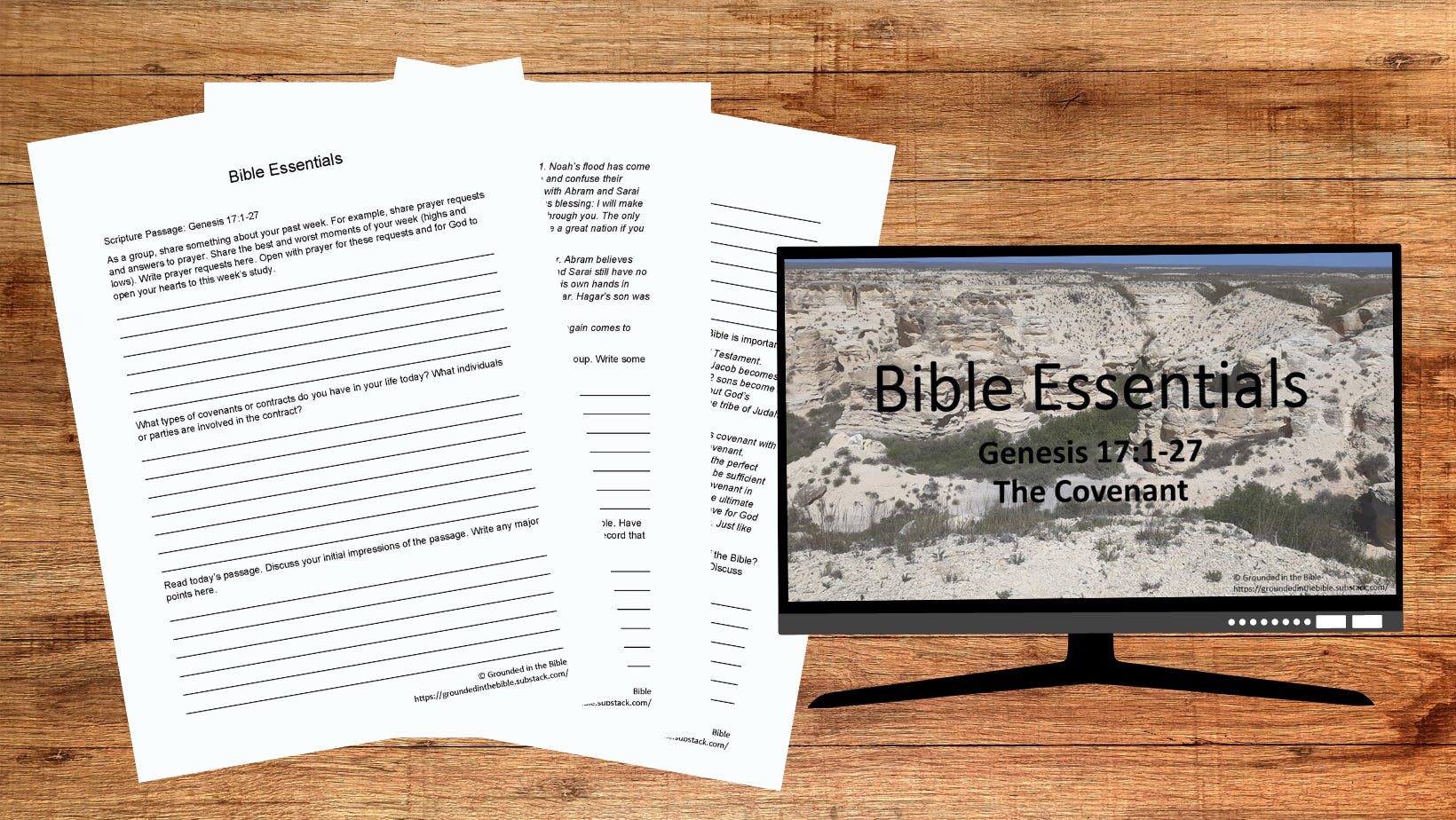 Genesis 17:1-27: The Covenant - by Karen Hoffman