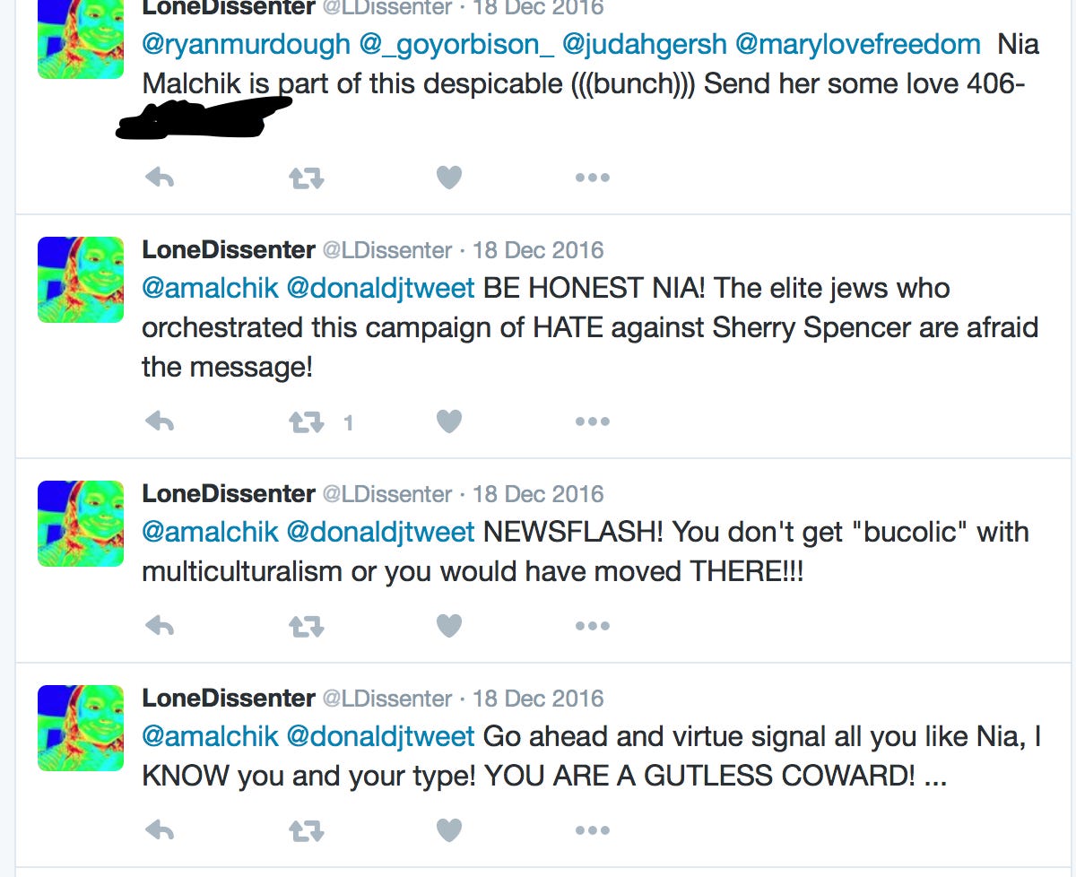 An unintended Twitter hole - by Antonia Malchik