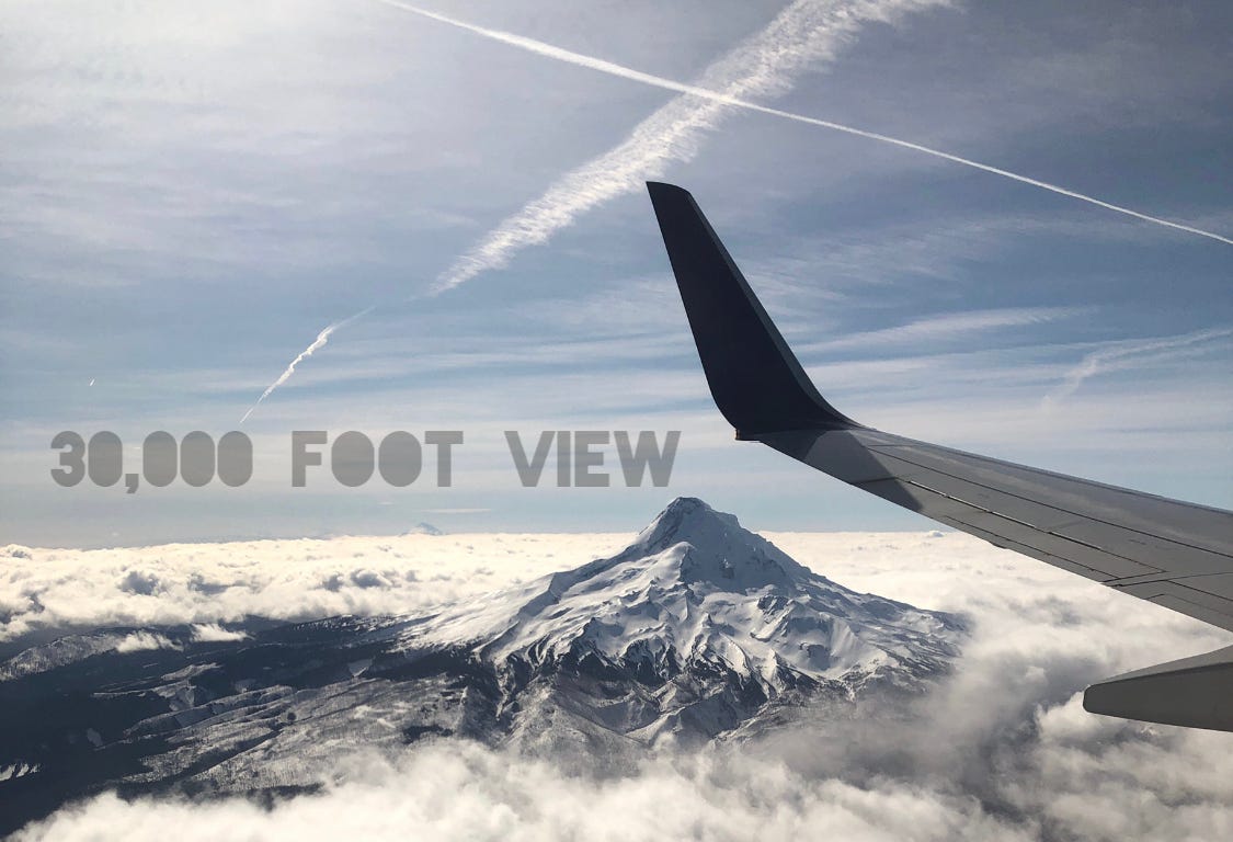 30,000 Foot View #2 - by Winston Smith - 30,000 Foot View