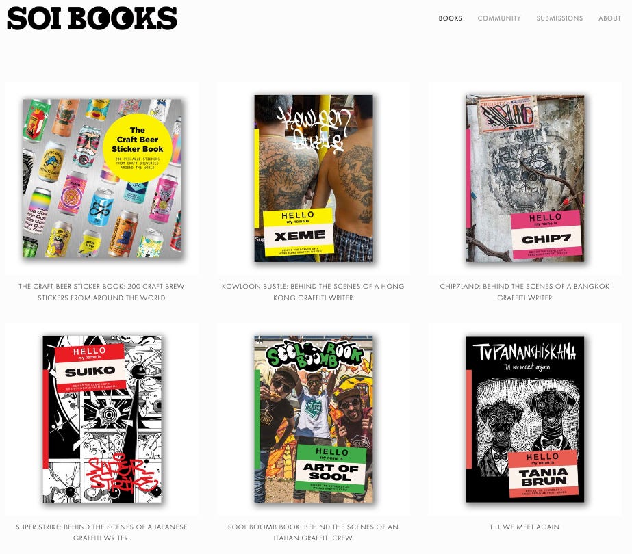 Welcome To Soi Books and the Soi Co crew