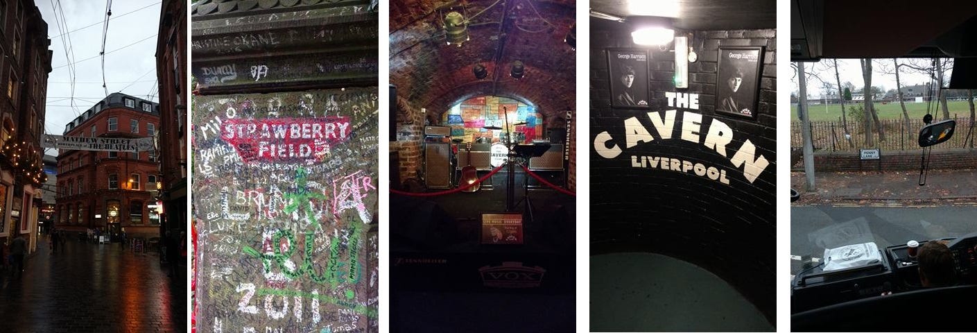 Rock Stars in Liverpool - by Logan Beck