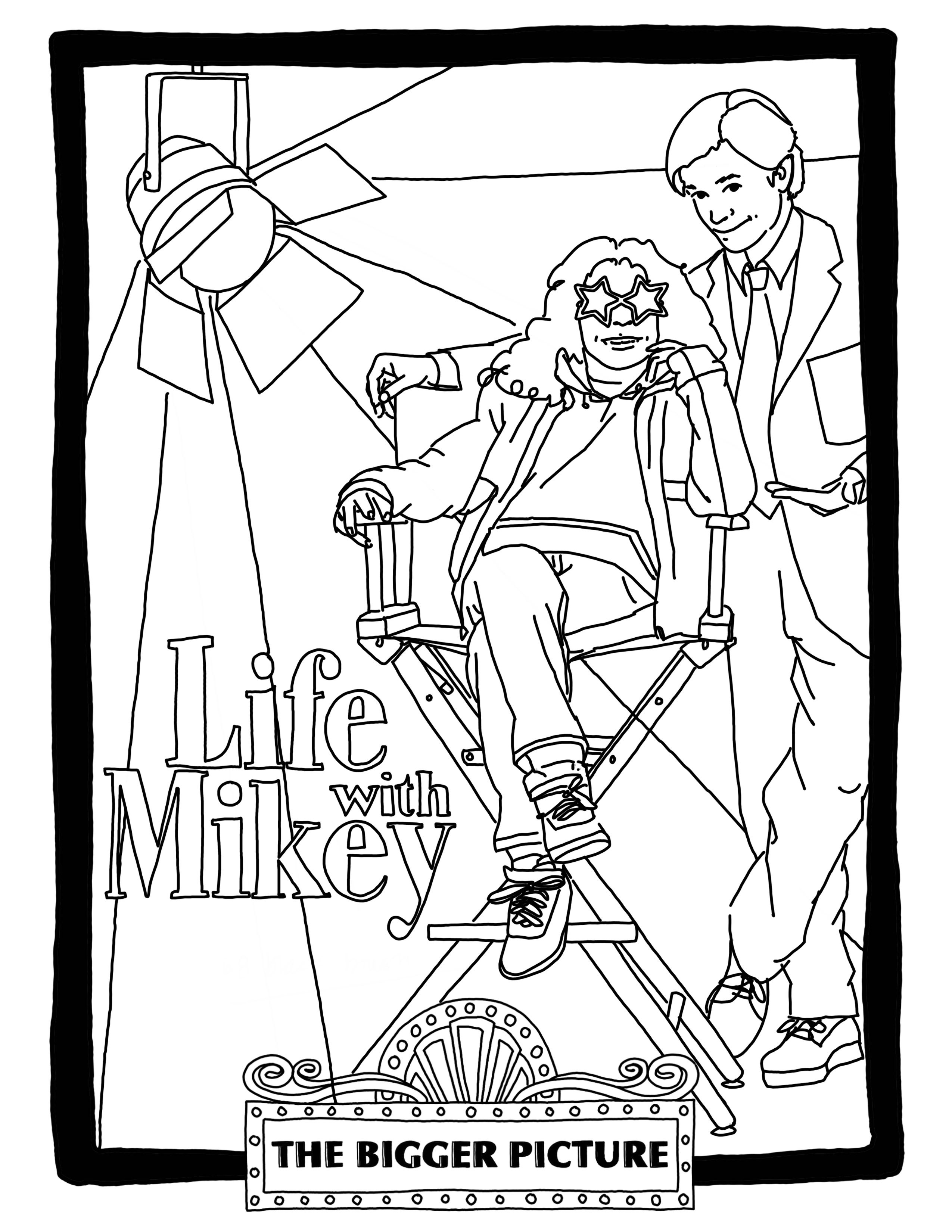 Subscriber bonus: A coloring page for stars of all ages!