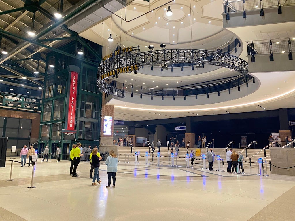 First Look: Gainbridge Fieldhouse reopens following phase two of ...