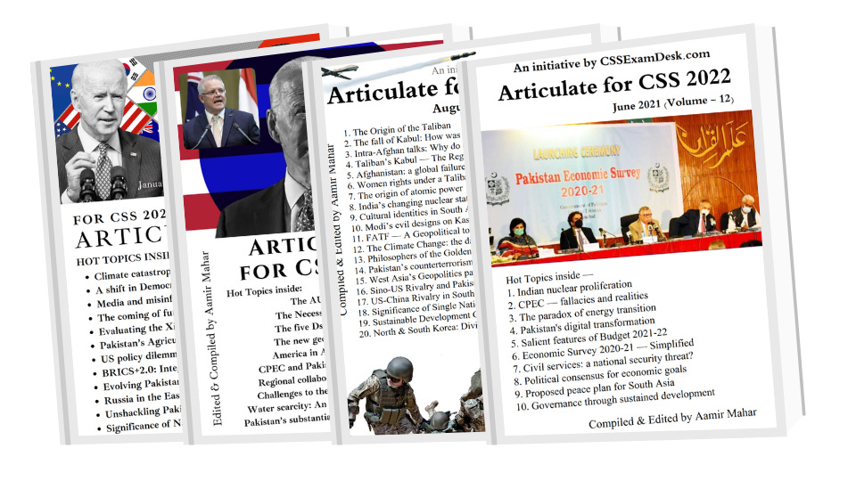 Study Material for CSS 2021 - CSS Exam Desk