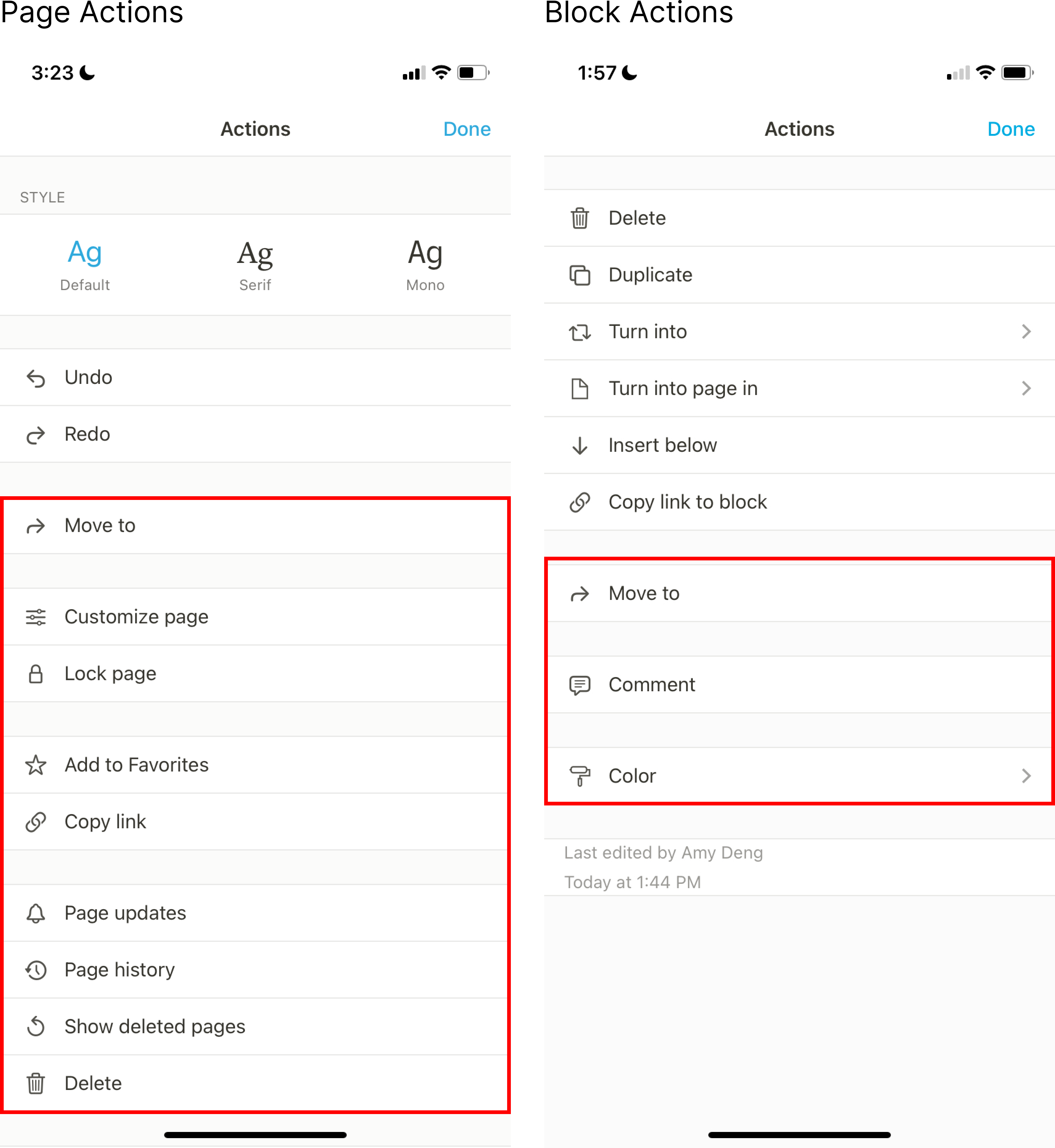 Improving the Notion Note-Taking Experience on Mobile - A Redesign