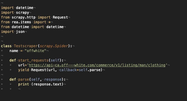 THE LAB #1: Scraping data from an app
