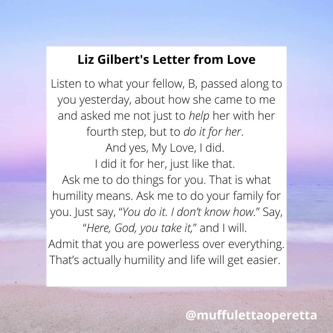 Liz Gilbert's Letter from Love