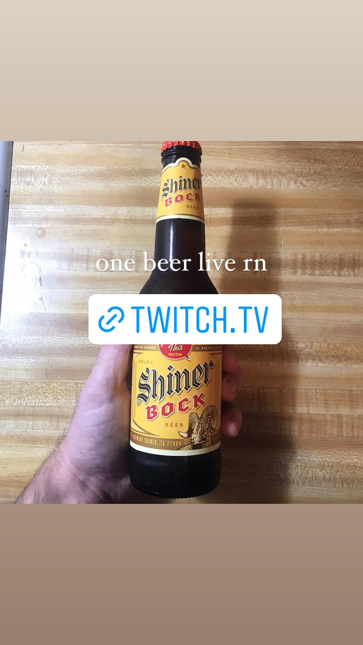 One Beer #6: Shiner Bock - by Colin Ainsworth