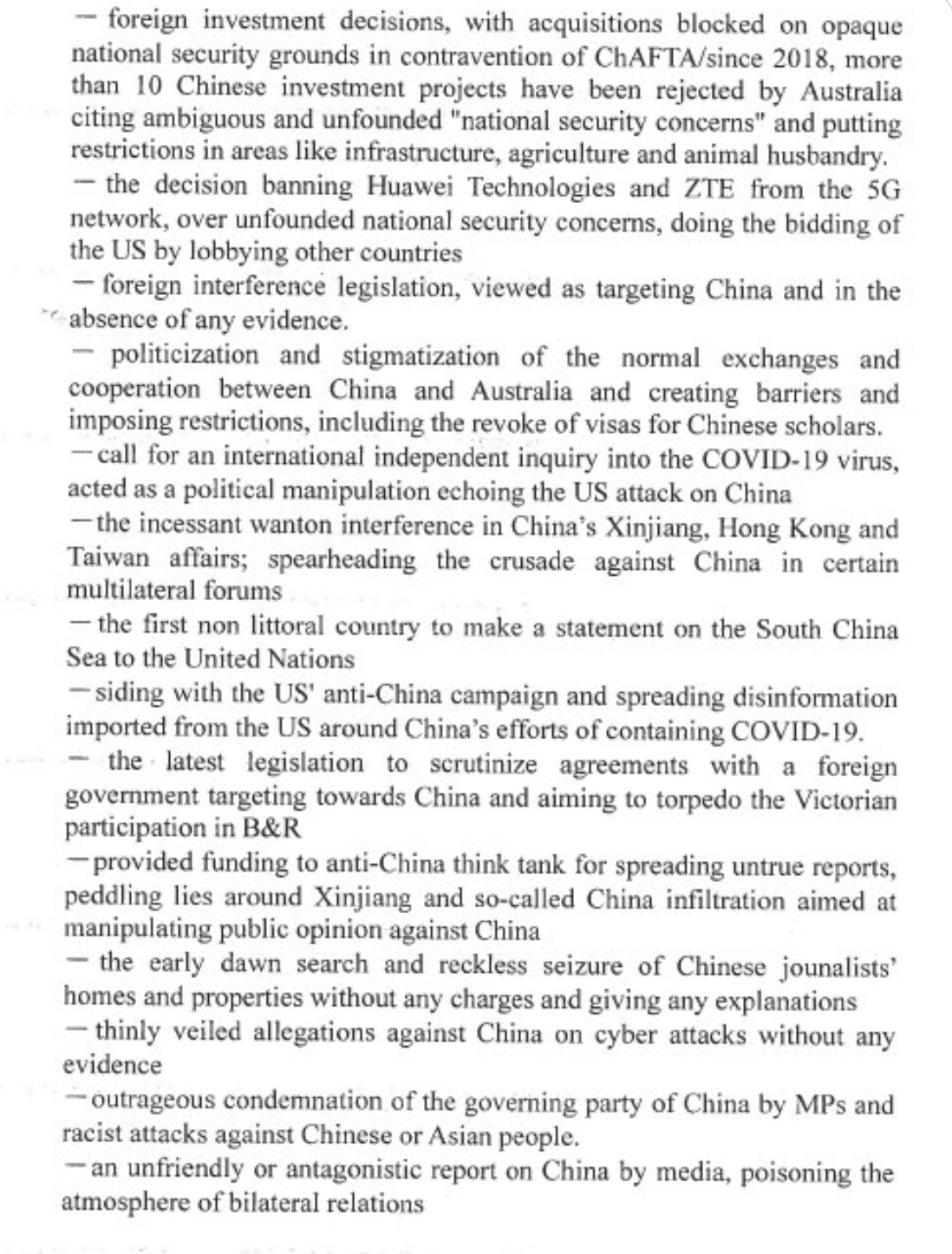 Transcript From Bali: Albo Takes Dictation From Xi.