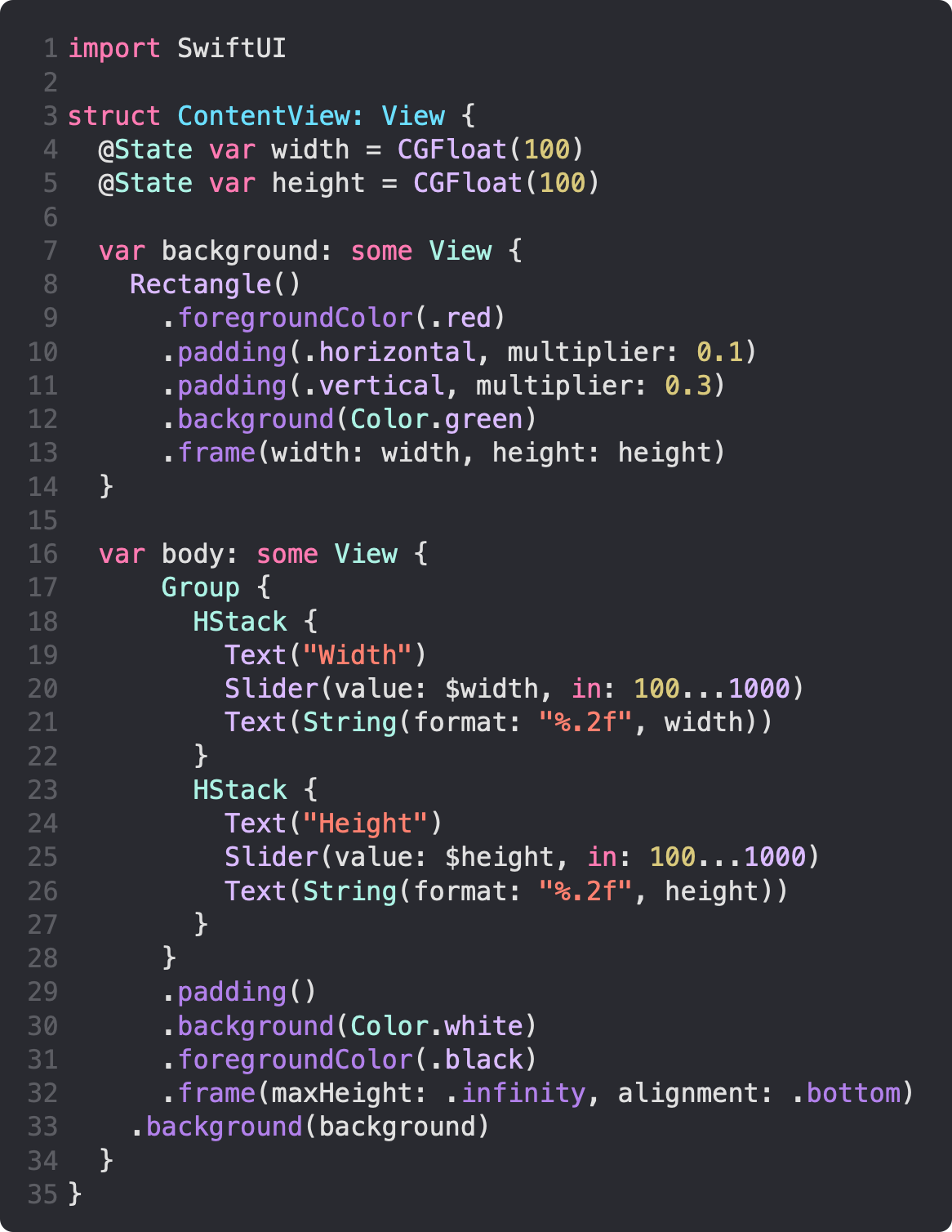 Create a View Modifier For Proportional Padding