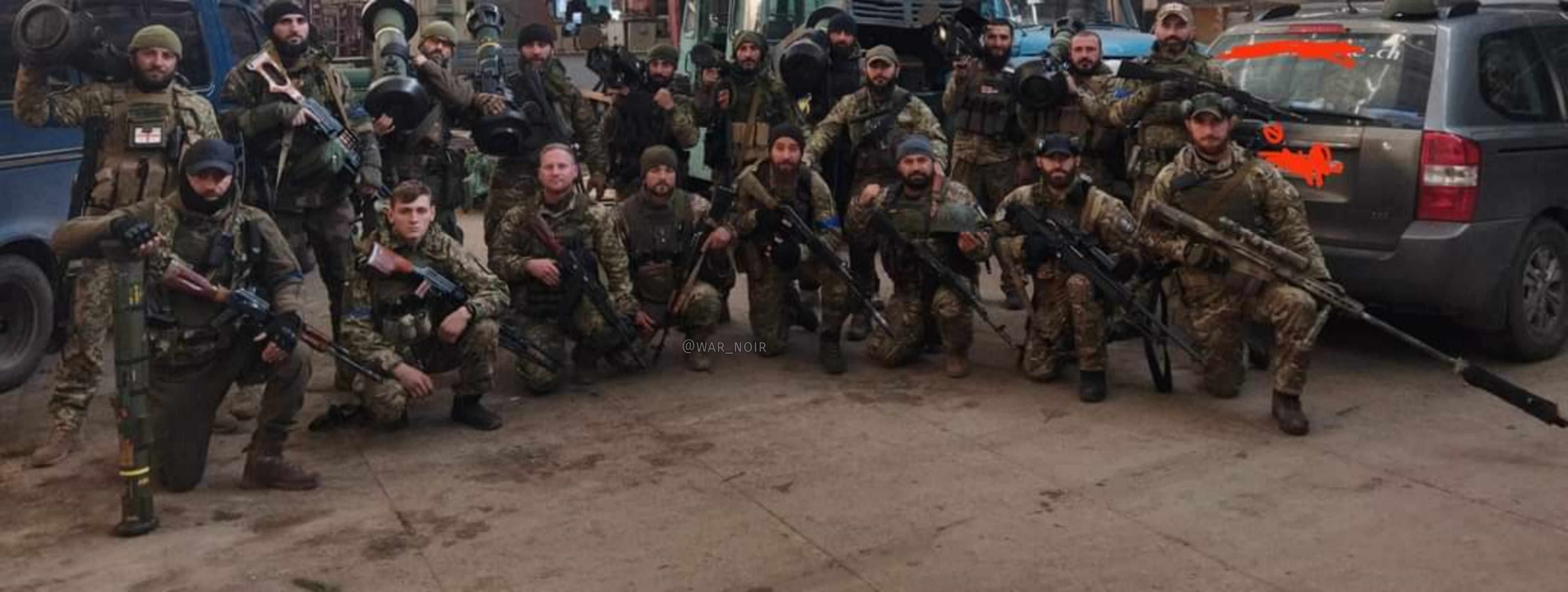 Weaponry of the Georgian Combatants in Ukraine's Territorial Defence ...