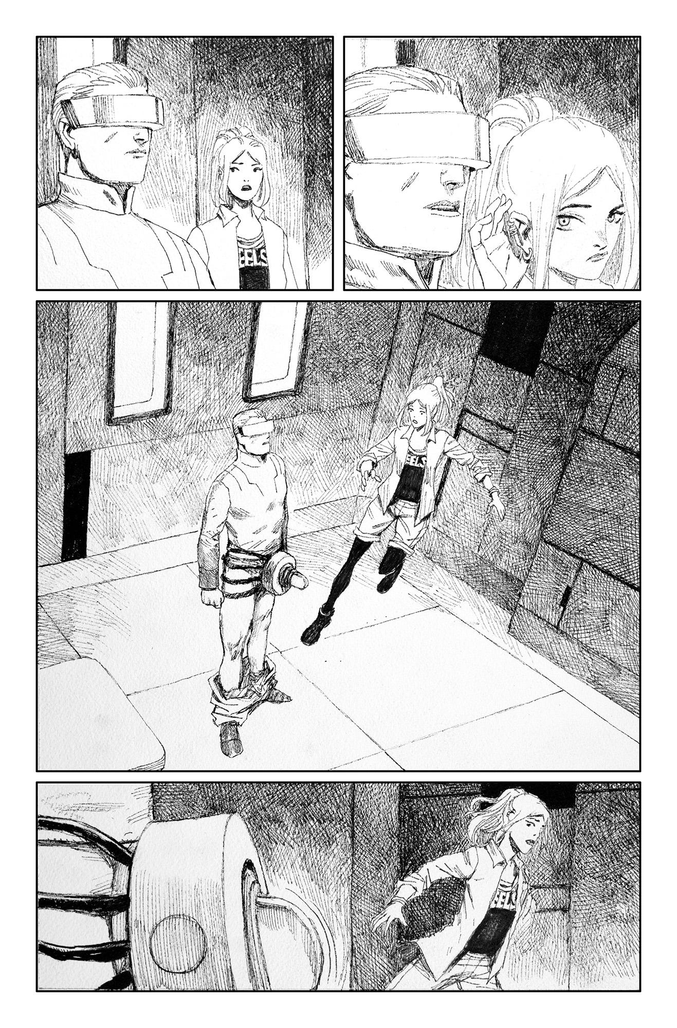 Comics Artopsy #5 - by Niko Henrichon - Exploding Giraffe