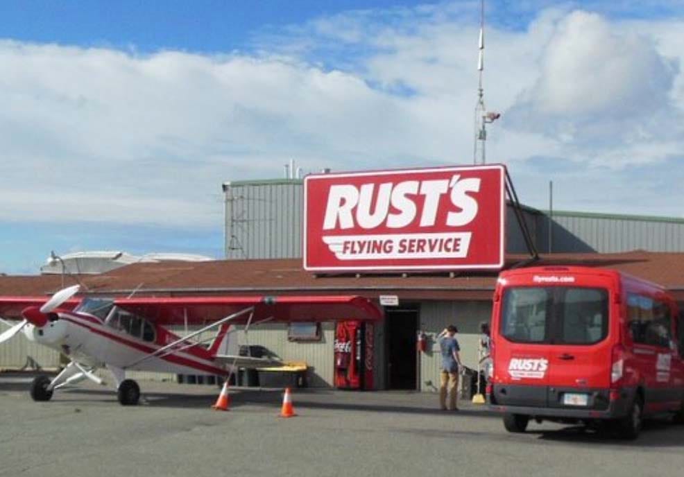 Flightseeing over Alaska with Rust's Flying Services