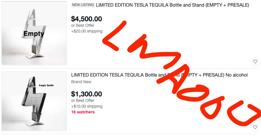 A brief history of Tesla Tequila, which exists