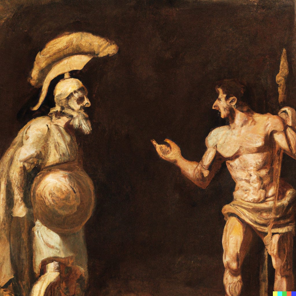 The Dialogue - by Ælþemplær - Ælþ