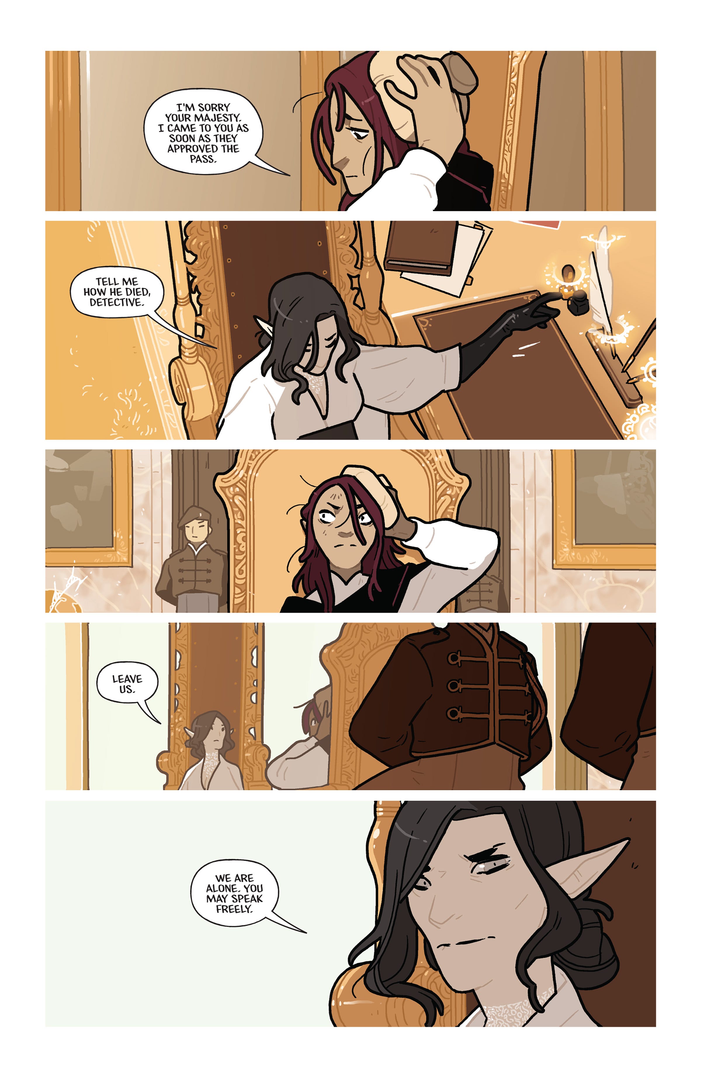 BLACK CLOAK: Chapter 3 - by Kelly Thompson