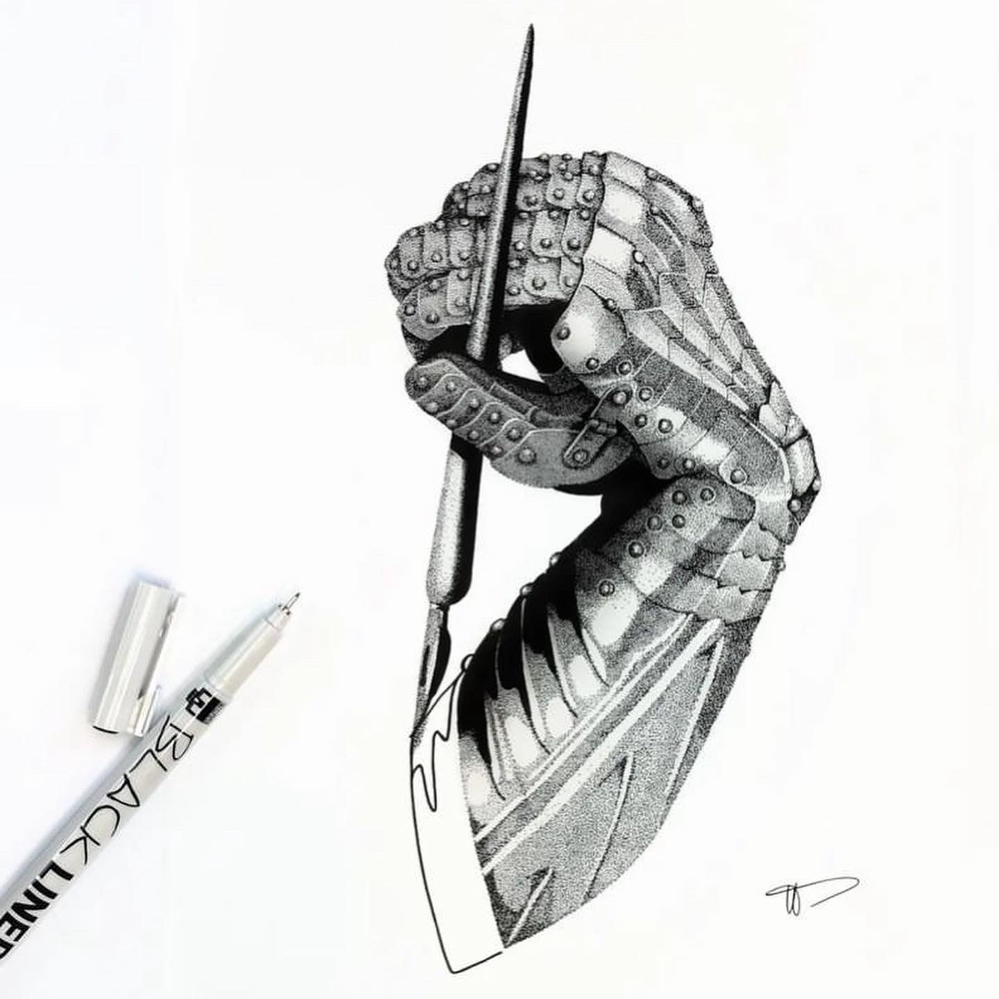 A Knock Out Prompt For Inktober - The Inktober Newsletter