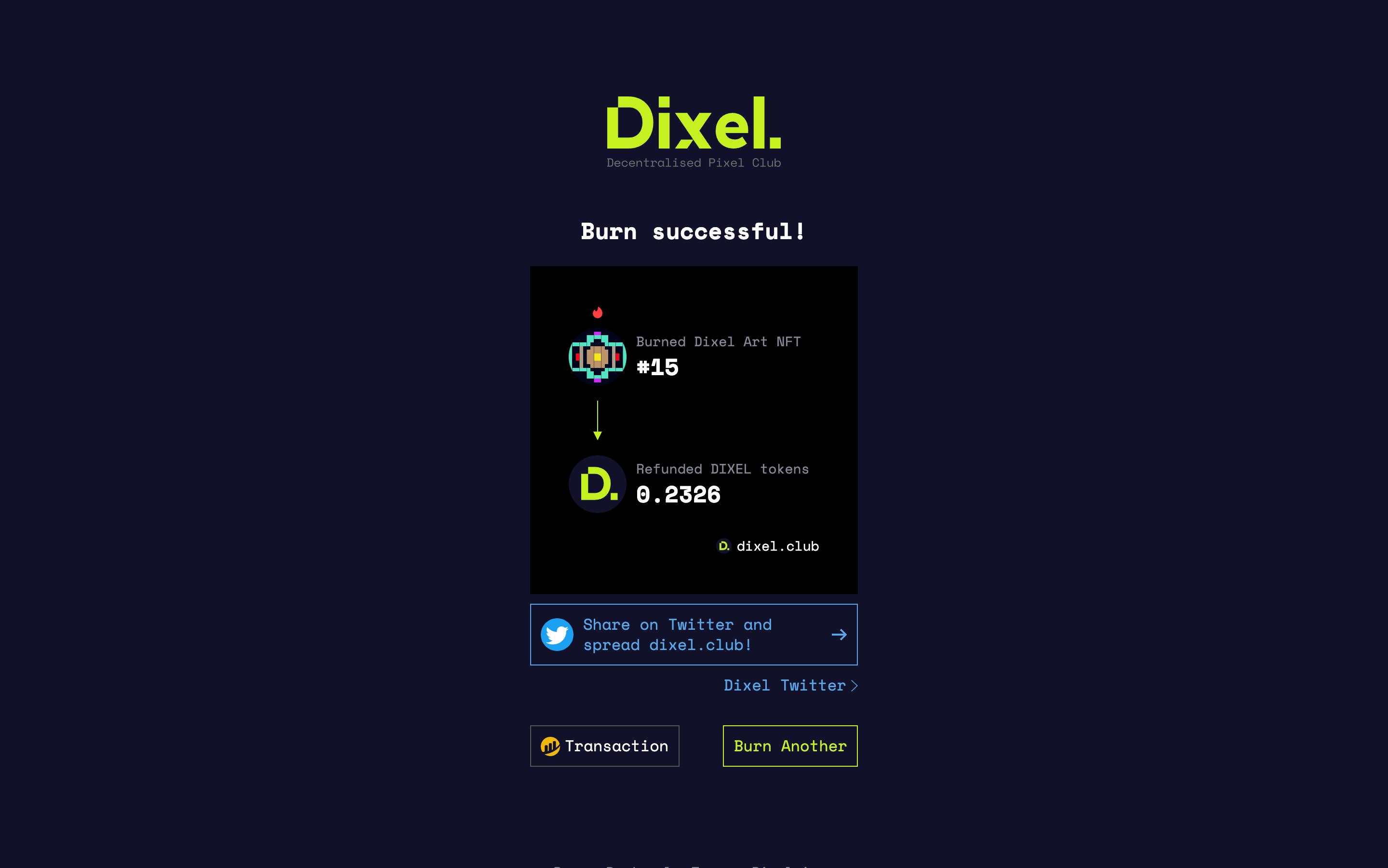Dixel Club Beta Launch (Testnet) - Draw to Earn!