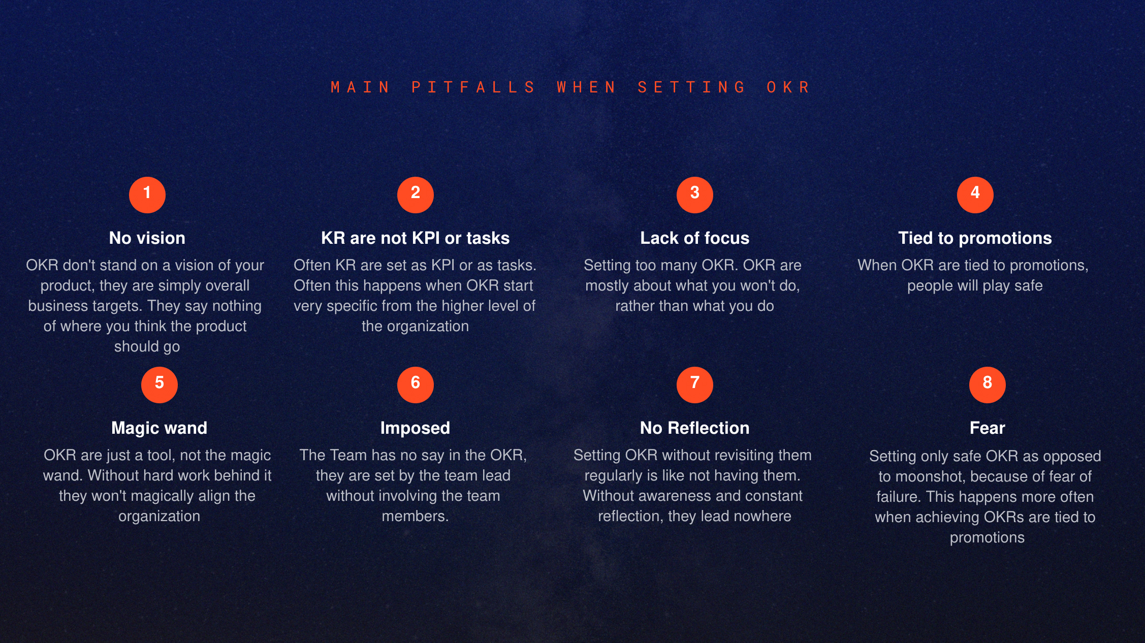 How to set OKR from scratch - by Sara Landi Tortoli