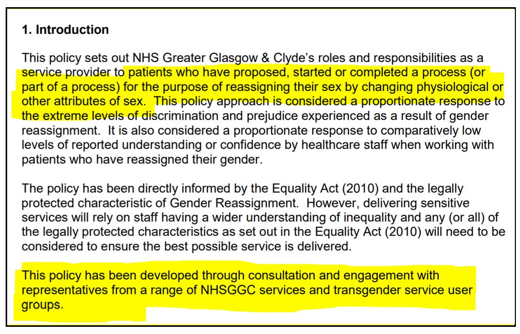 The NHS, the Labour MSP & The Gender Stasi - by JL