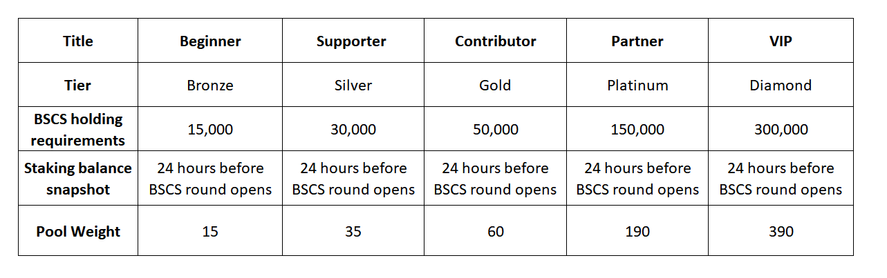 BSCStation Launchpad and IDO rules in details