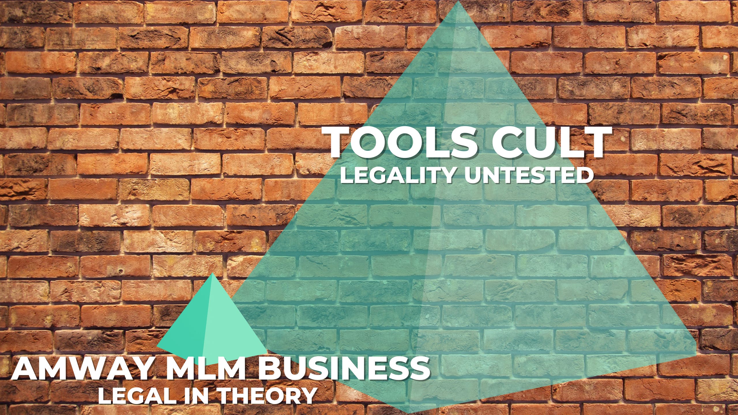 The Tools Cult: The History of the Amway Motivational Scam. (Part 1 of 3)