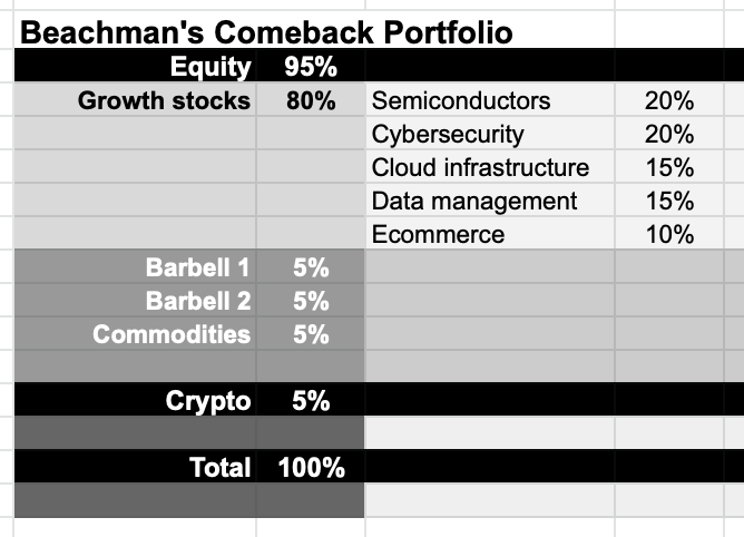 Beachman's comeback portfolio - Part 1